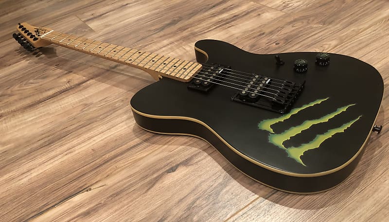 MONSTER ENERGY SCHECTER PT TELECASTER 6 STRING ELECTRIC | Reverb