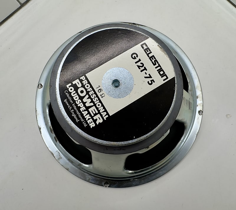 Celestion G12T-75 12-inch Replacement Guitar Amp Speaker - 16 | Reverb