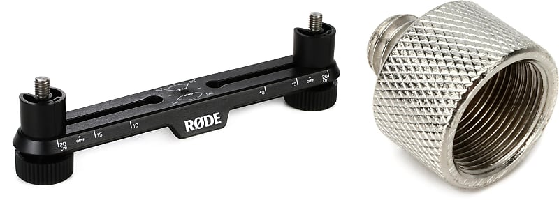 Rode Stereo Bar Microphone Mount Bundle with On-Stage MA-100 | Reverb