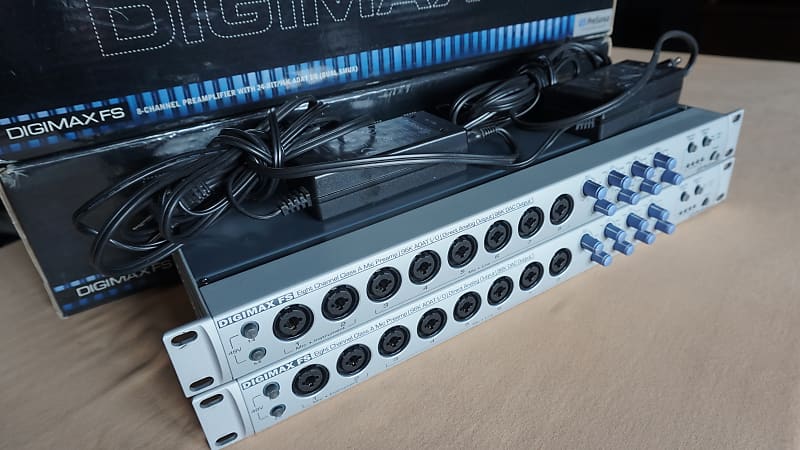 PreSonus Digimax FS 8-Channel Mic Preamps with AD/DA | Reverb