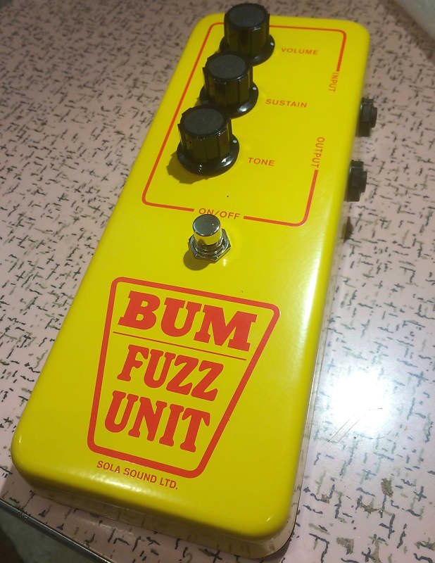 DAM Bum Fuzz Unit - Sola Sound Colorsound Jumbo Tone Bender | Reverb