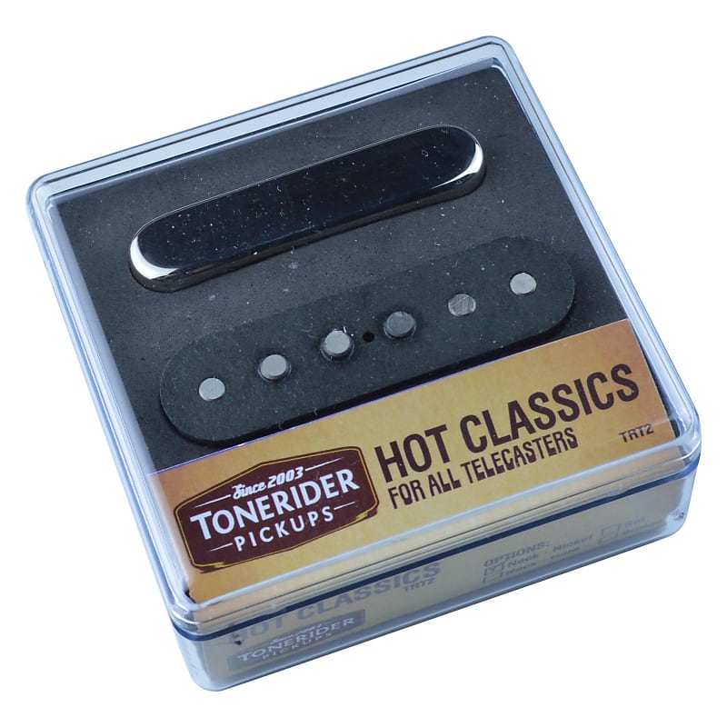 Tonerider Hot Classics Pickup Set for Telecaster - Chrome | Reverb