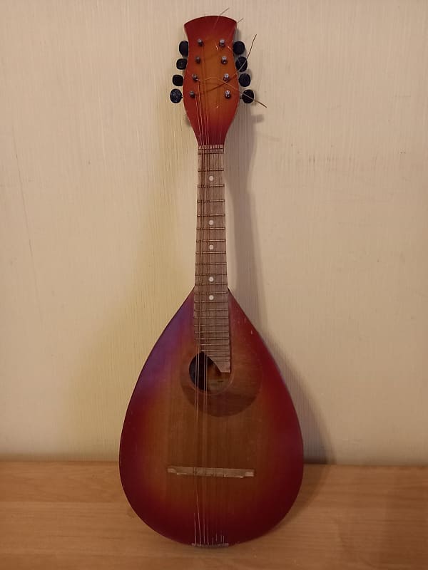 Mandolin Lviv USSR Soviet Folk Instrument 8 String | Reverb France