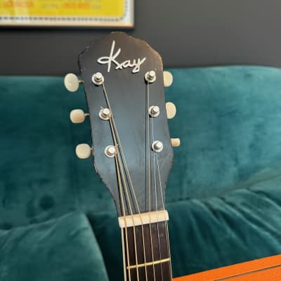 Vintage 1950s 1960s Kay N2 USA Archtop Tobacco Sunburst | Reverb