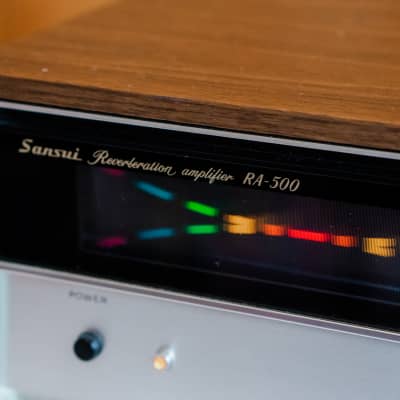 Sansui RA-500 Vintage Reverb Amplifier Tested *Read* | Reverb