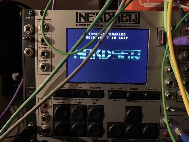 XOR Electronics Nerdseq w/ 2hp Midi Expander | Reverb