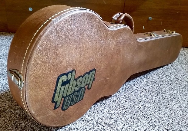 Gibson Les Paul Brown Tolex/Pink Fur Vintage Hard Case | Reverb