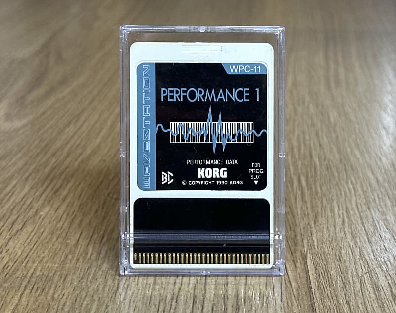 Korg Wavestation WPC-11 | Performance 1 // Voice ROM Card | Reverb