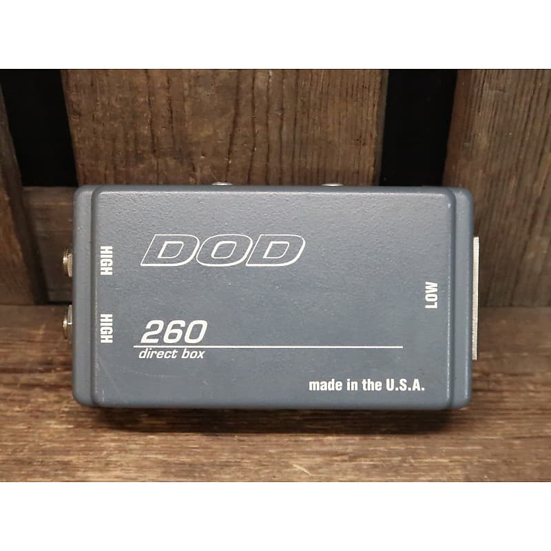 DOD 260 Direct Box | Reverb
