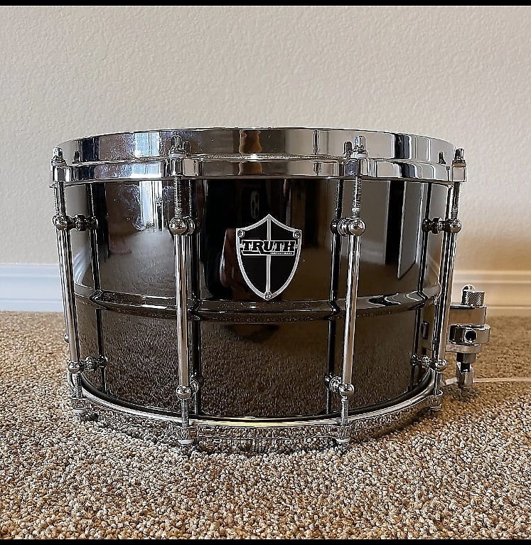 Truth Custom Drums 8x14 brass snare | Reverb
