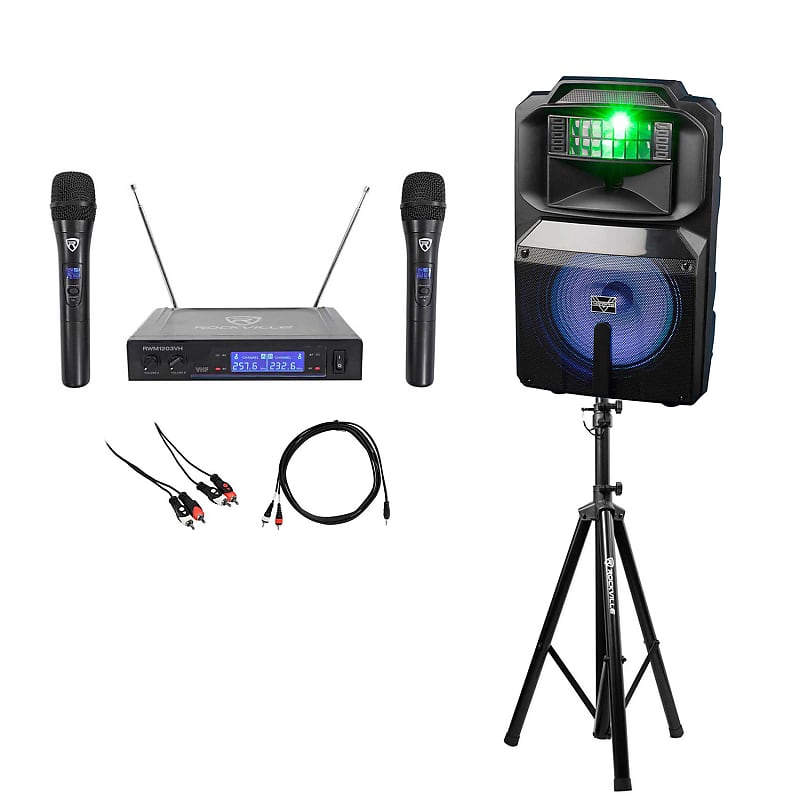 VOCOPRO 12" 600w Karaoke Machine System w/DERBY LIGHT+(2) | Reverb
