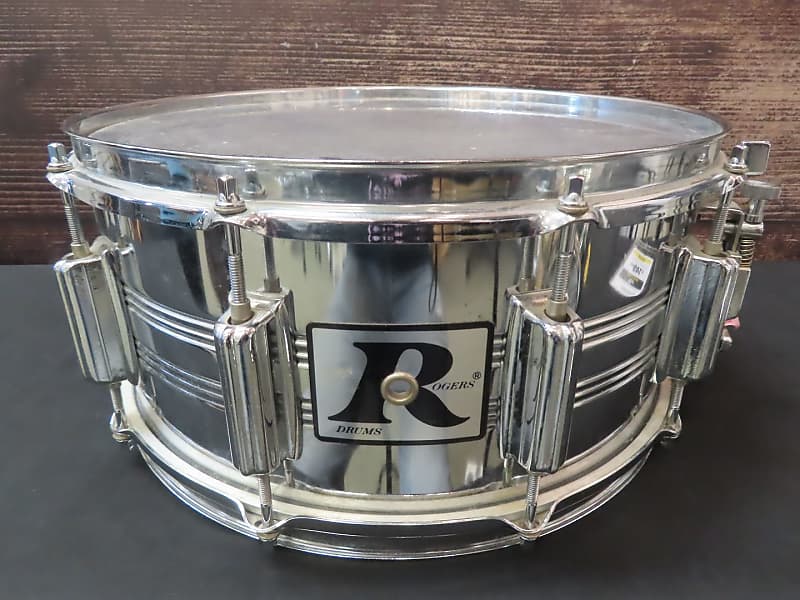 Rogers Rogers 6" x 14" Chrome Over Steel Snare Drum (Edison, | Reverb