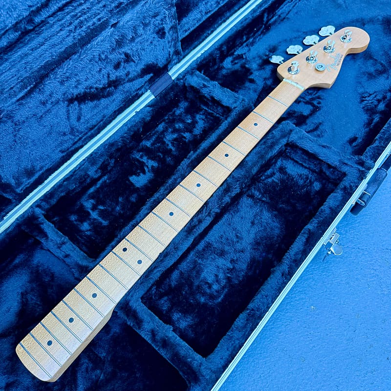 Musikraft - MJT Quartersawn Maple Precision Bass Neck Aged. | Reverb