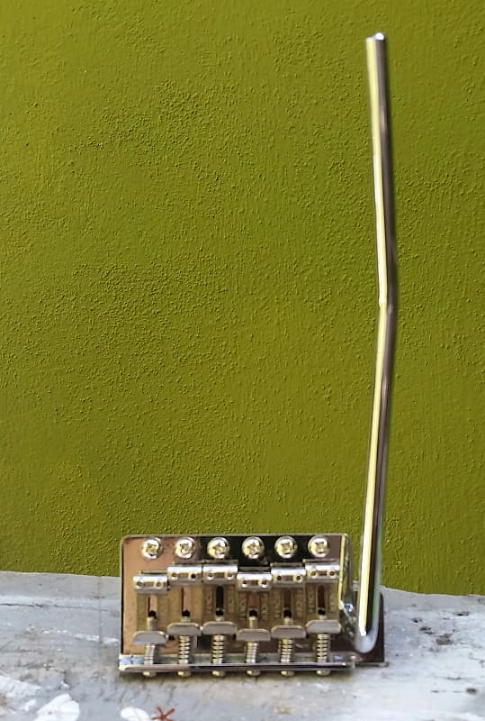 Fender Stratocaster Strat tremolo COMPLETE system with steel | Reverb