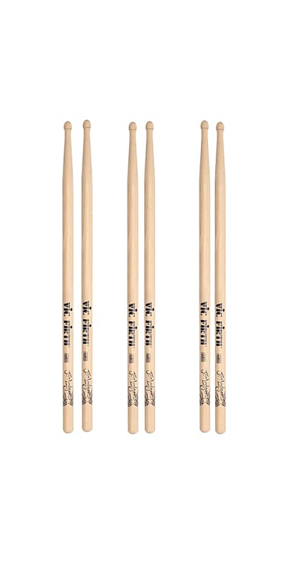 Vic Firth SLED Jen Ledger Signature Drum Sticks 3 Pair Bundle | Reverb