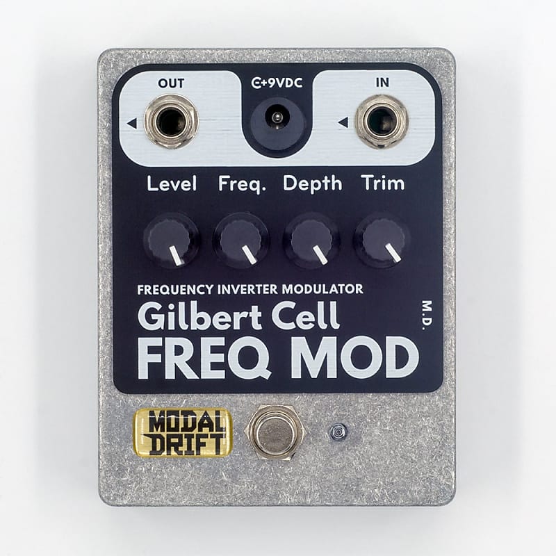 Modal Drift Gilbert Cell Freq Mod | Frequency Inverter Pedal | Reverb