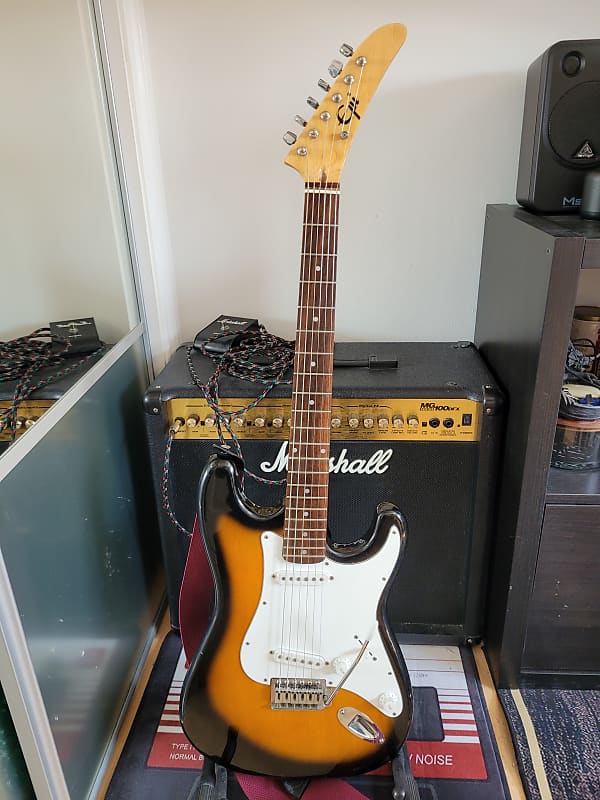 Epiphone Epi ES 200/VS Tobacco Sunburst s-type electric | Reverb