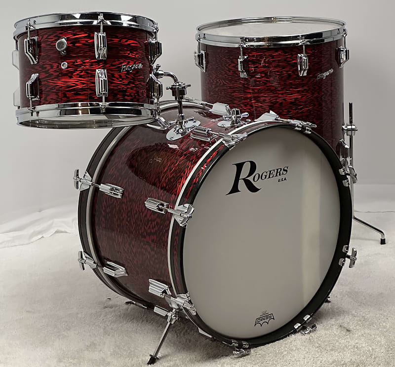 Rogers 20/12/16" 60's Dayton-Era Headliner Holiday Drum Set - | Reverb
