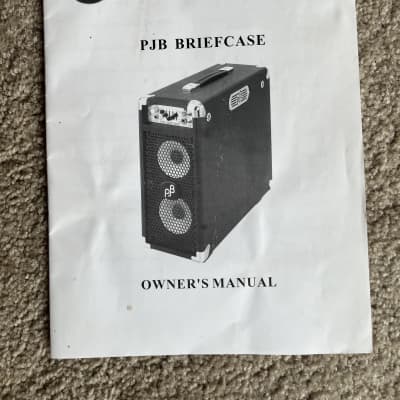 Phil Jones PJB Briefcase with New Battery, 2008-ish - Black | Reverb