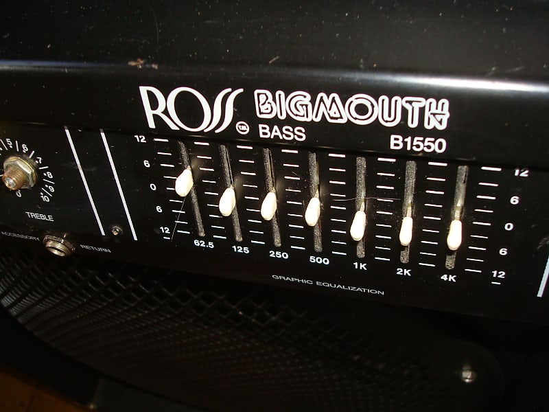 Ross Bigmouth Bass combo amplifier RARE | Reverb