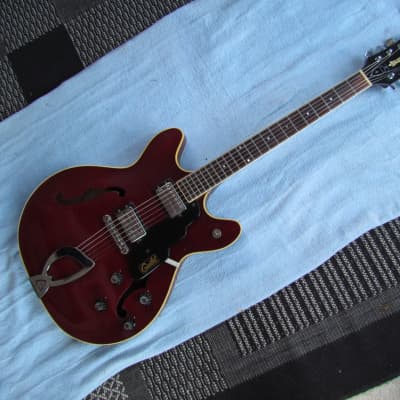 1971 Guild Starfire IV Red W/Figured Top & Back Vintage Guild | Reverb