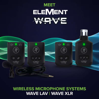 Mackie EleMent Wave XLR Wireless Microphone System | Reverb