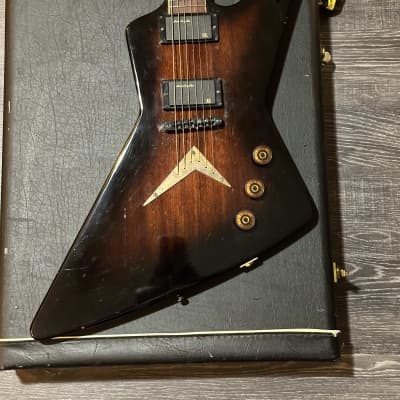 Dean Z Explorer 1981 - Mahogany Burst | Reverb