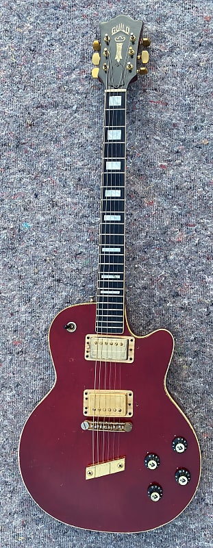 Guild M75 BLUESBIRD 1972 - Cherry Red | Reverb