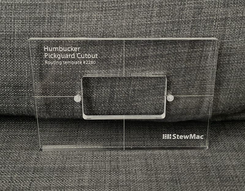 StewMac Pickup Routing Templates for Humbucker, For pickguard | Reverb
