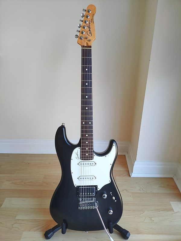 Godin Session HSS Black Burst - Made in Canada | Reverb