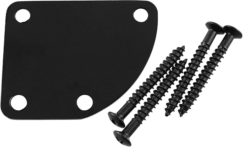 1 SET Electric Guitar Neck Plate Curved Cutaway Semi Round | Reverb