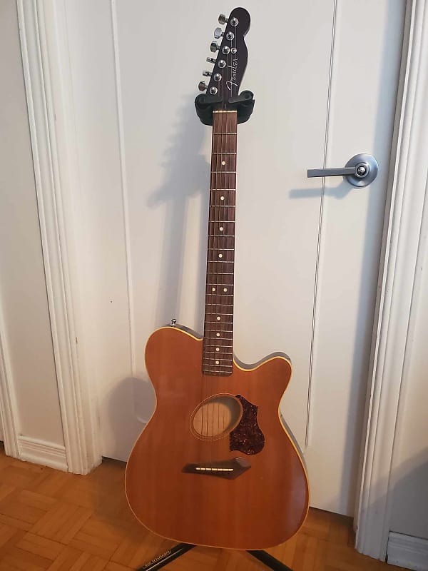 Fender Telecoustic Acoustic Electric Guitar Made in Japan | Reverb