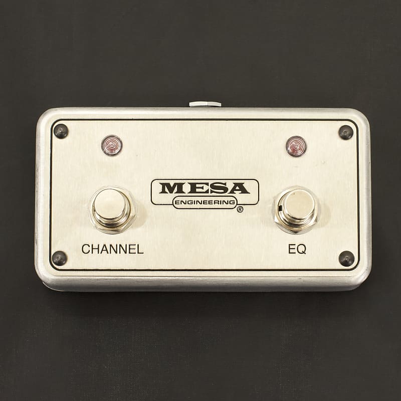 MESA/Boogie 2-Button Footswitch, Channel and EQ, FC.CHEQ | Reverb