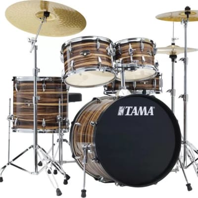 Tama Imperialstar 5-Piece Complete Drum Set - Coffee Teak | Reverb