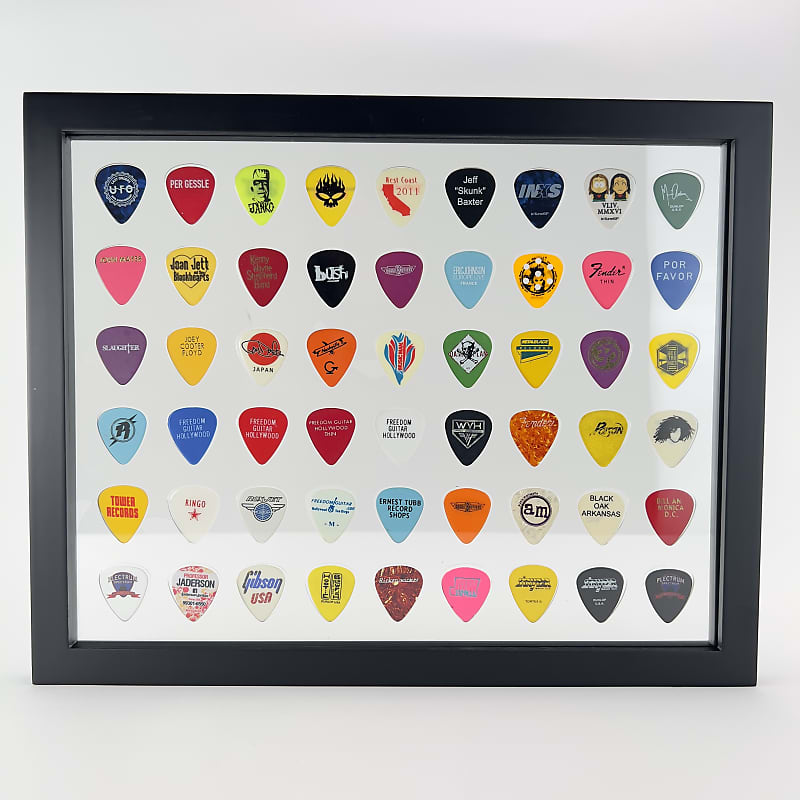 Plectrum Spectrum ™ 11" x 14" Guitar Pick Display Frame | Reverb