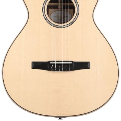 Taylor 812ce-N Grand Concert Nylon-string Guitar - Natural | Reverb