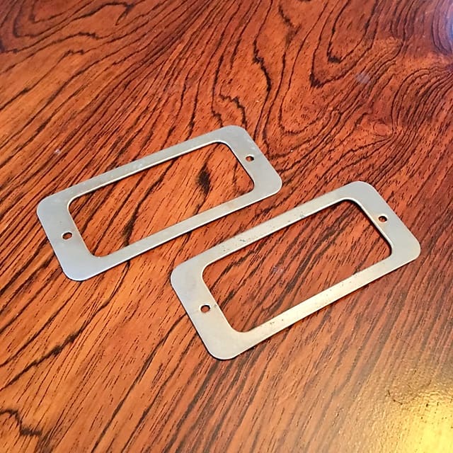 Gretsch dearmond pickup rings c 1960s gold dynasonic | Reverb