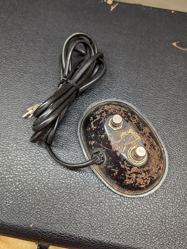 Fender Vintage 2 Button Blackface Footswitch 1960s Reverb | Reverb
