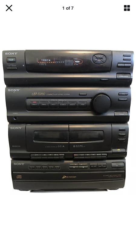 Sony LBT-D260 HIFI Stereo System | Reverb