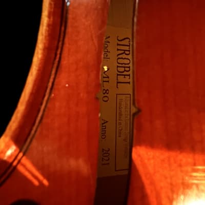 Strobel Violin Ml 80 2021 | Reverb