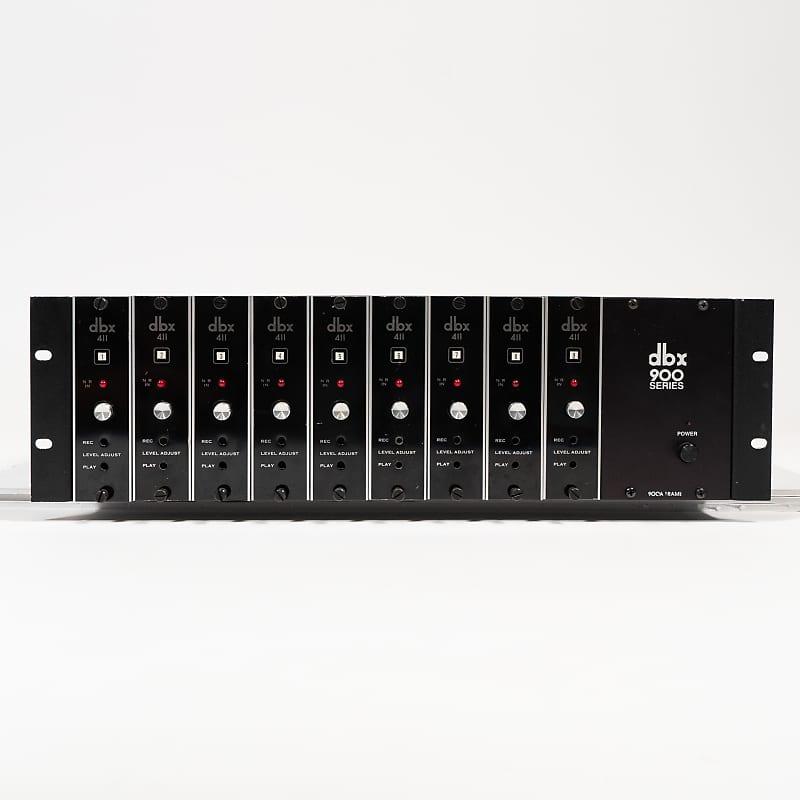 DBX 9 channels Model 411 Type 1 Noise Reduction units in 900 | Reverb