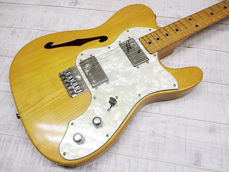 Aria Pro II 1977 TE-500 Thinline Telecaster With Hard Case | Reverb