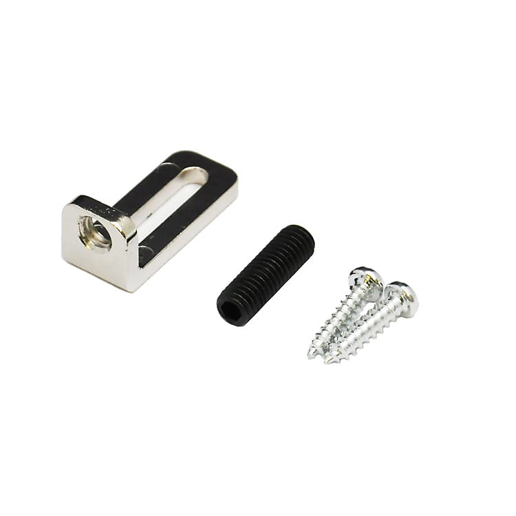 Authentic Floyd Rose Tremolo Stop Lock - Nickel | Reverb