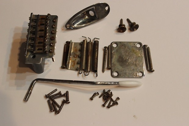 FENDER USA RELIC Stratocaster 2 3/16" Body HARDWARE SET | Reverb