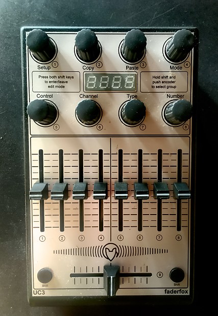 FaderFox UC3 Midi Controller | Reverb