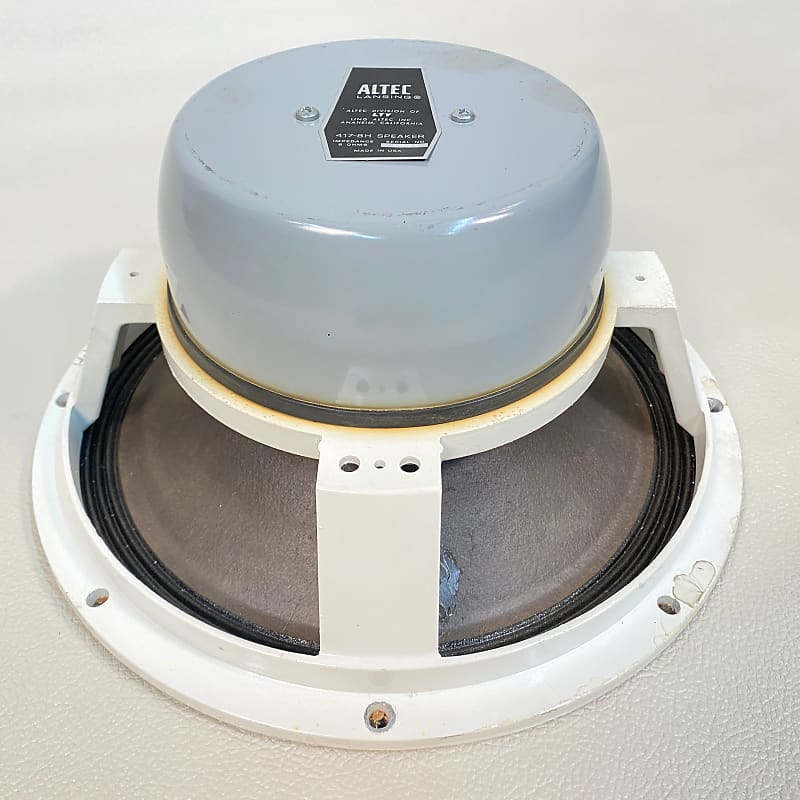 Altec Lansing 417-8H 12" 8 Ohm Vintage Alnico Speaker 1970s | Reverb