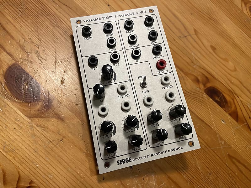 Serge Random Source VCFS/VCFQ 4U | Reverb