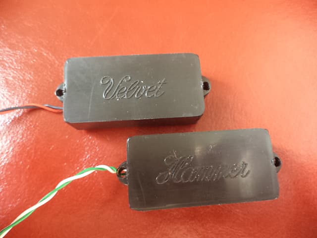 Red Rhodes Velvet Hammer 1970s? Black - Rare P-bass style | Reverb