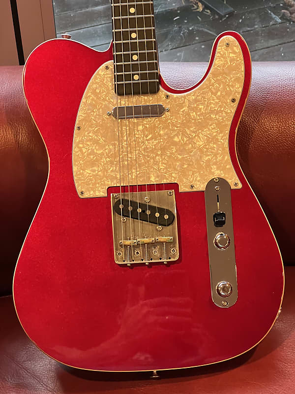 Beautiful Fender Partscaster Telecaster (((Candy apple red))) | Reverb