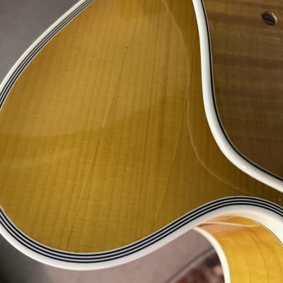 2008 J Triggs Archtop in Vintage Yellow w/OHSC! | Reverb